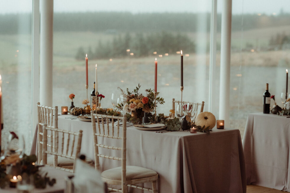 A Crear Wedding with Romantic, Autumnal Scottish Wedding Styling