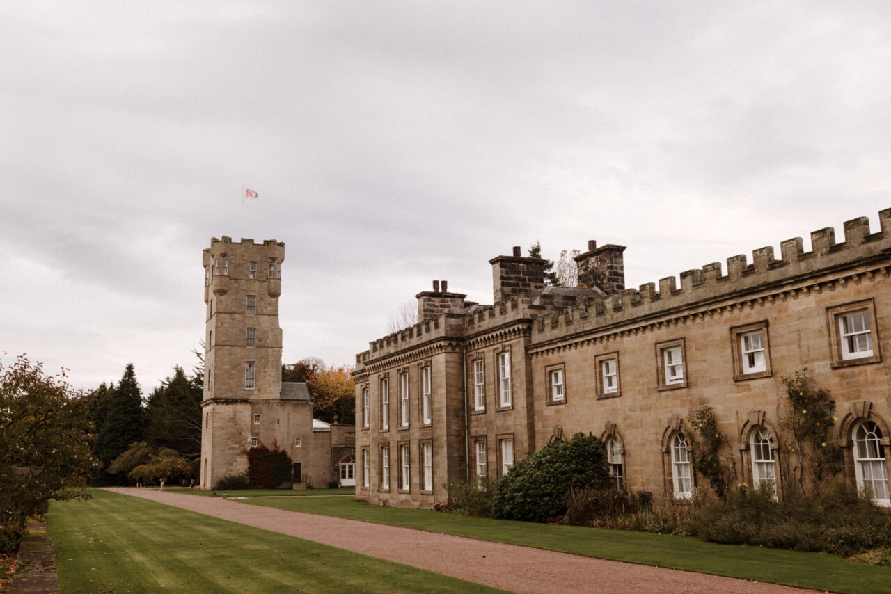 Gloam - Gordon Castle Wedding Space Styling
