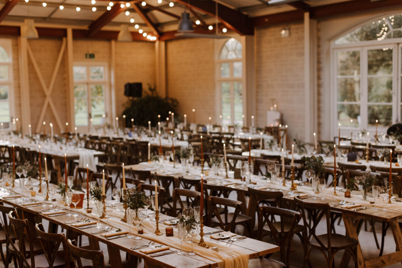 Gloam - Gordon Castle Wedding Space Styling