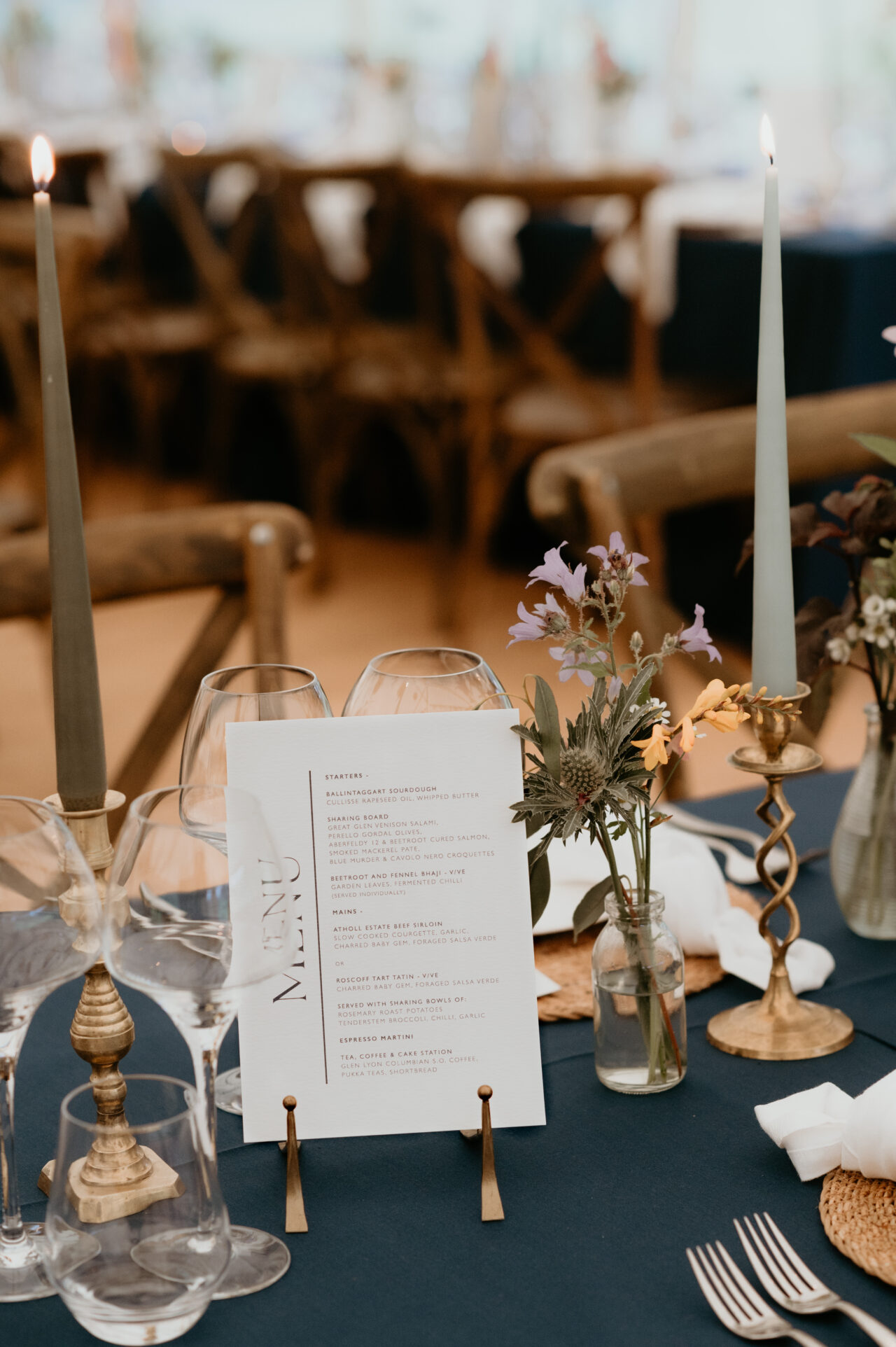 Stylish Marquee Wedding in the Scottish Borders | Gloam